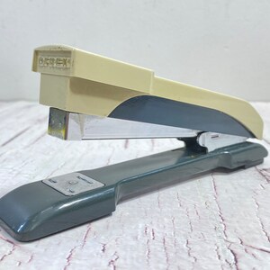 Vintage OFREX No.80 Desk Stapler - Made in England - Art Deco - Beige ...