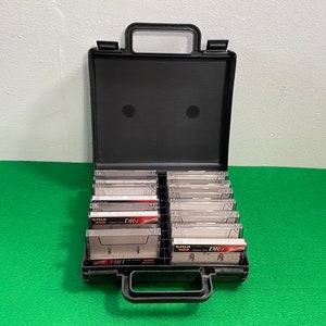Vintage 20 Units Cassette Tape Carry Case Storage Box Plastic - Etsy