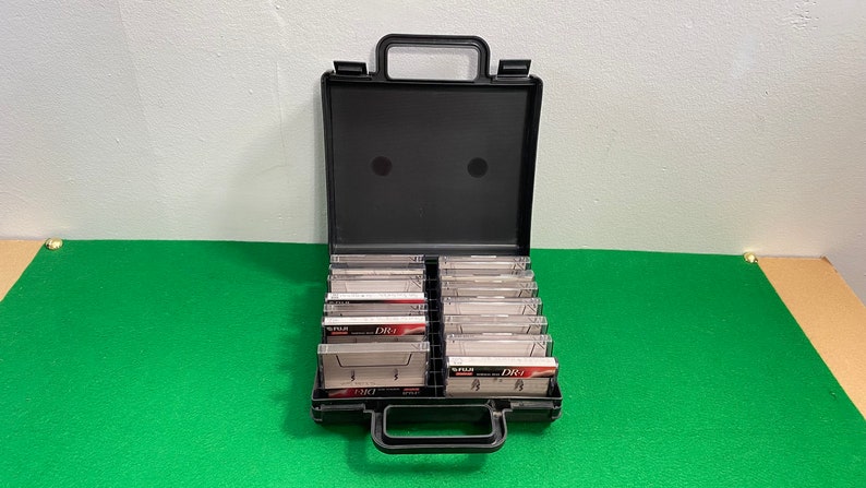 Vintage 20 Units Cassette Tape Carry Case Storage Box Plastic - Etsy