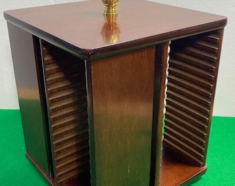 Wooden Cd Storage Rack - Etsy