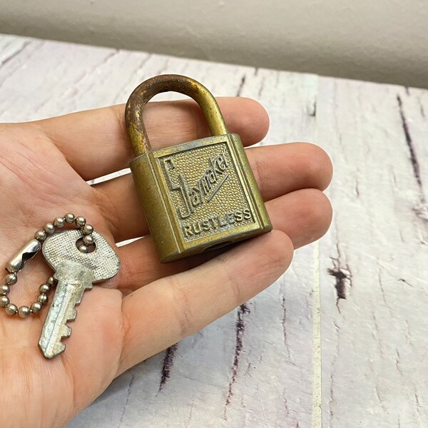 Vintage Lock and Key - Etsy