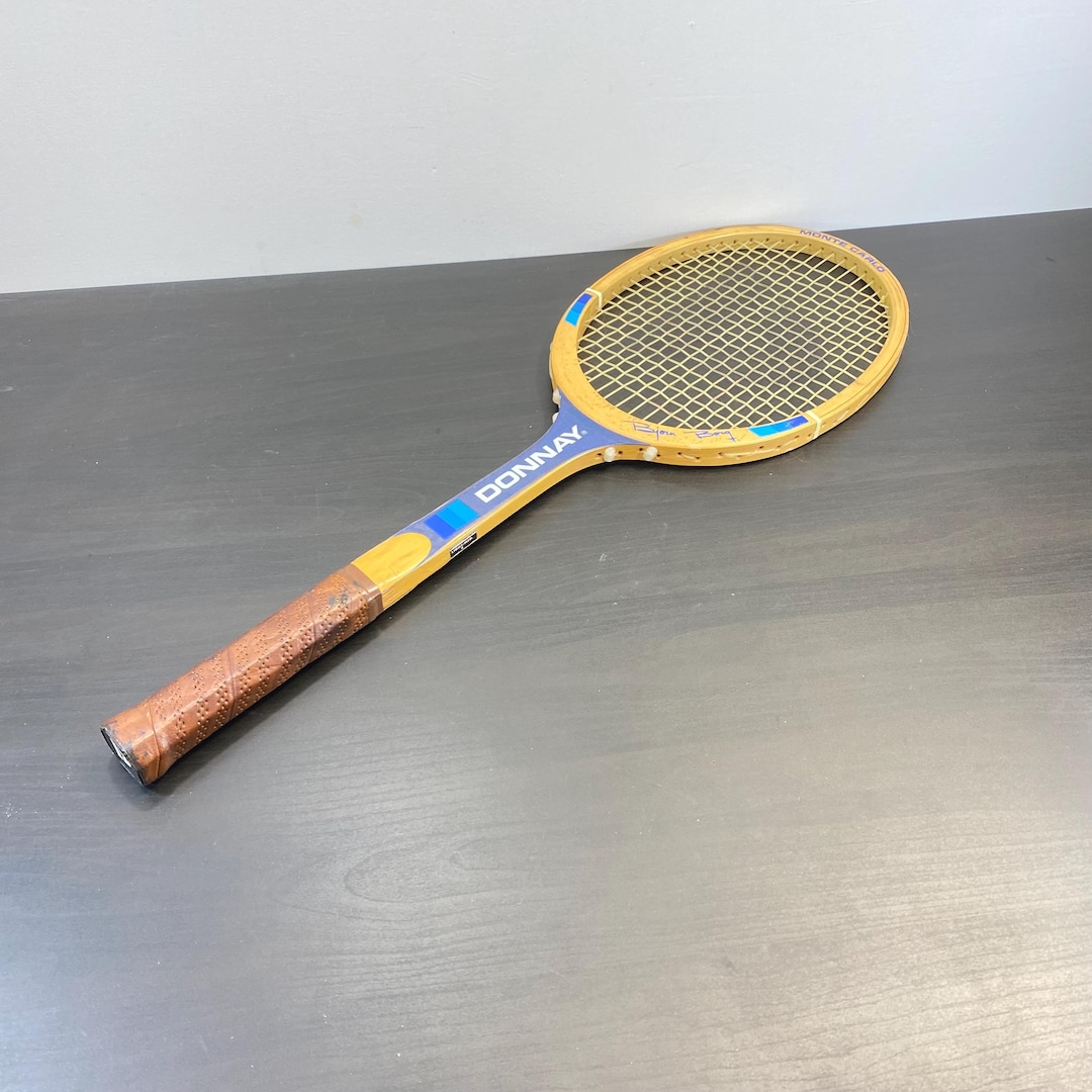Vintage DONNAY Monte Carlo Tennis Racquet, Wooden Grip Light/med 4 ...