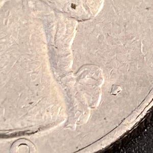 1980 P Quarter Rare Filled Mint Mark Collectible Washington. - Etsy