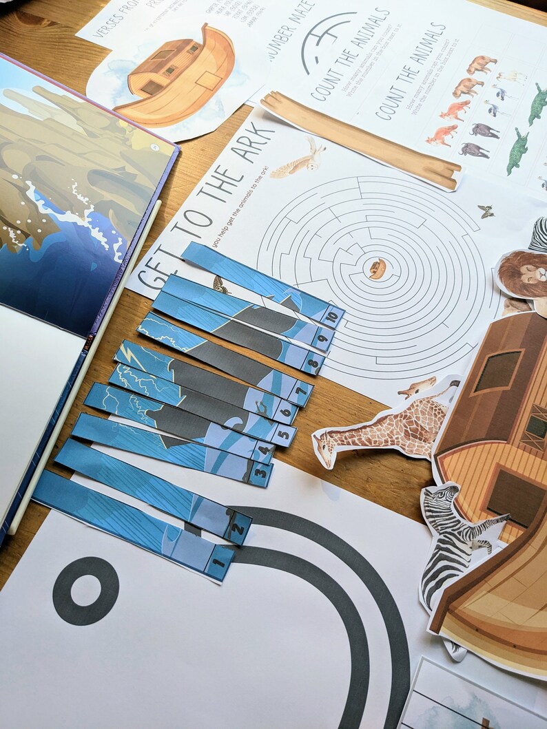 Prophet Nuh (AS) Resource | Preschool Curriculum | Homeschool Printable ...