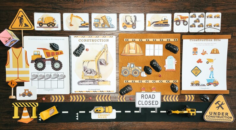 Construction Unit Printable Preschool Curriculum Homeschool Printable ...