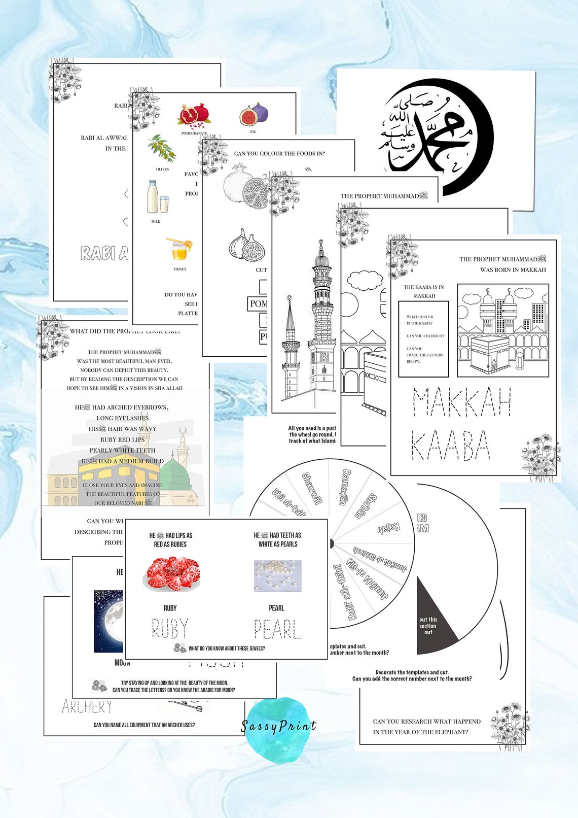Prophet Muhammad (SAW) Resource Pack | Printable | Digital | Islam ...