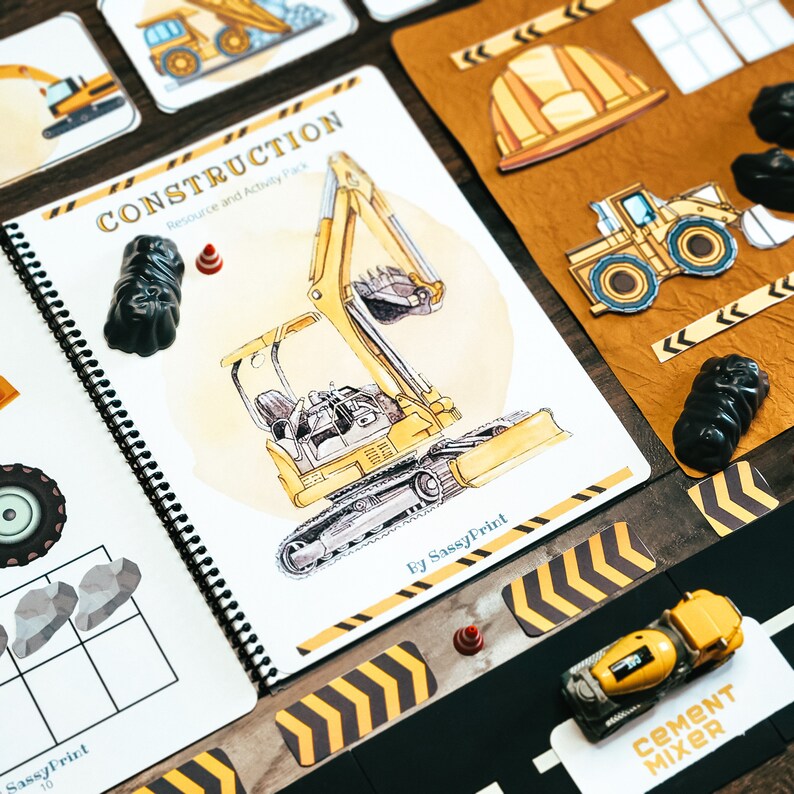 Construction Unit Printable | Preschool Curriculum | Homeschool ...