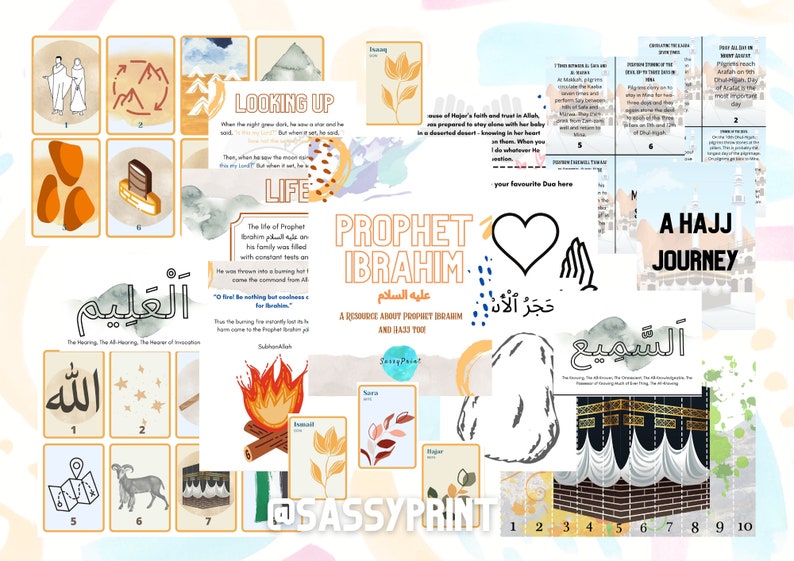 Prophet Ibrahim and Hajj Resource | Preschool Curriculum | Homeschool ...