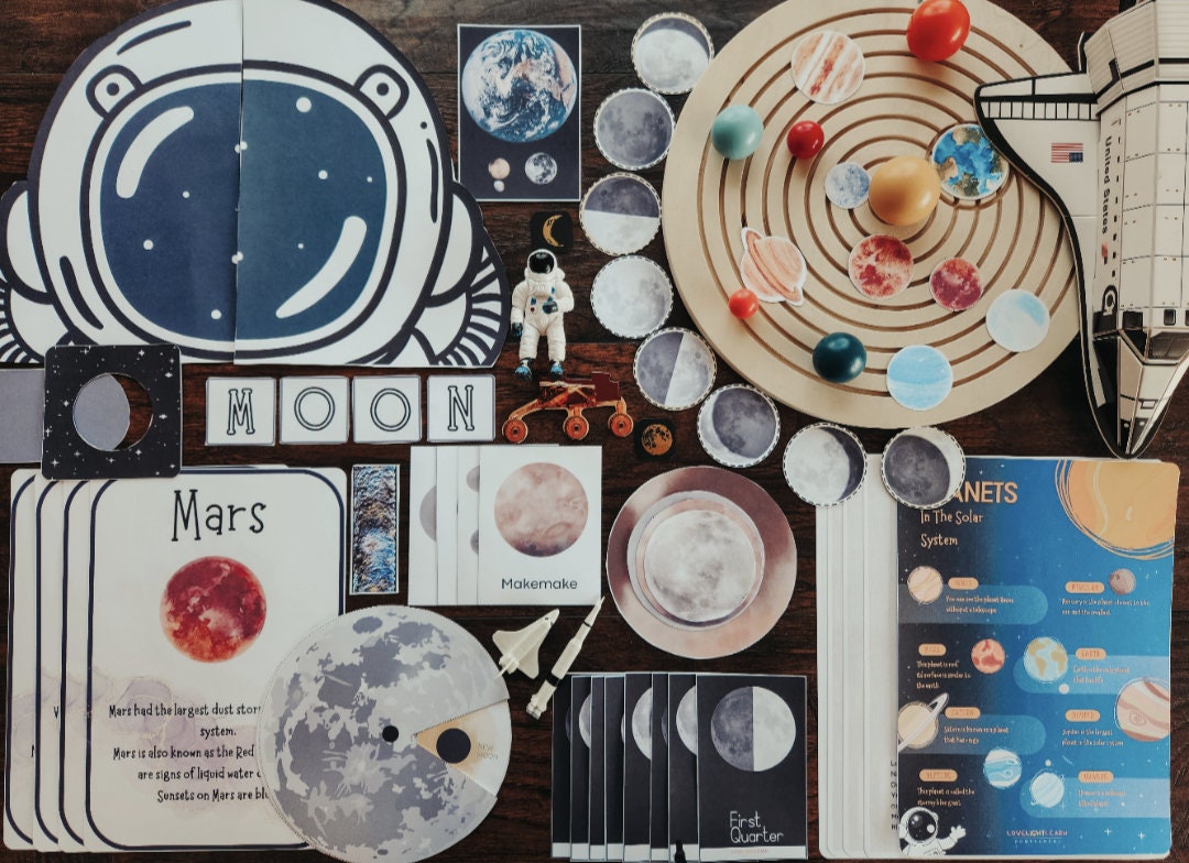 Lets Learn About Space Printable | Preschool Curriculum | BUNDLE ...