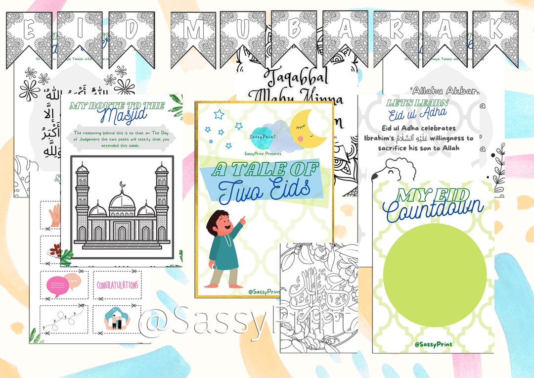 A Tale of Two Eids MEGA PACK eid Eid Mubarak Eid Resource Muslim ...
