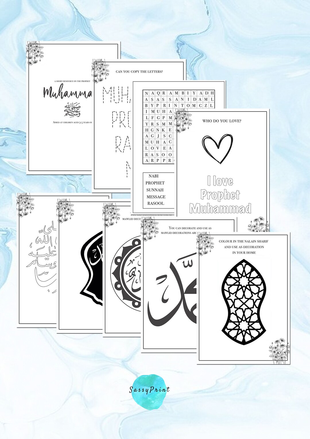 Prophet Muhammad (SAW) Resource Pack | Printable | Digital | Islam ...