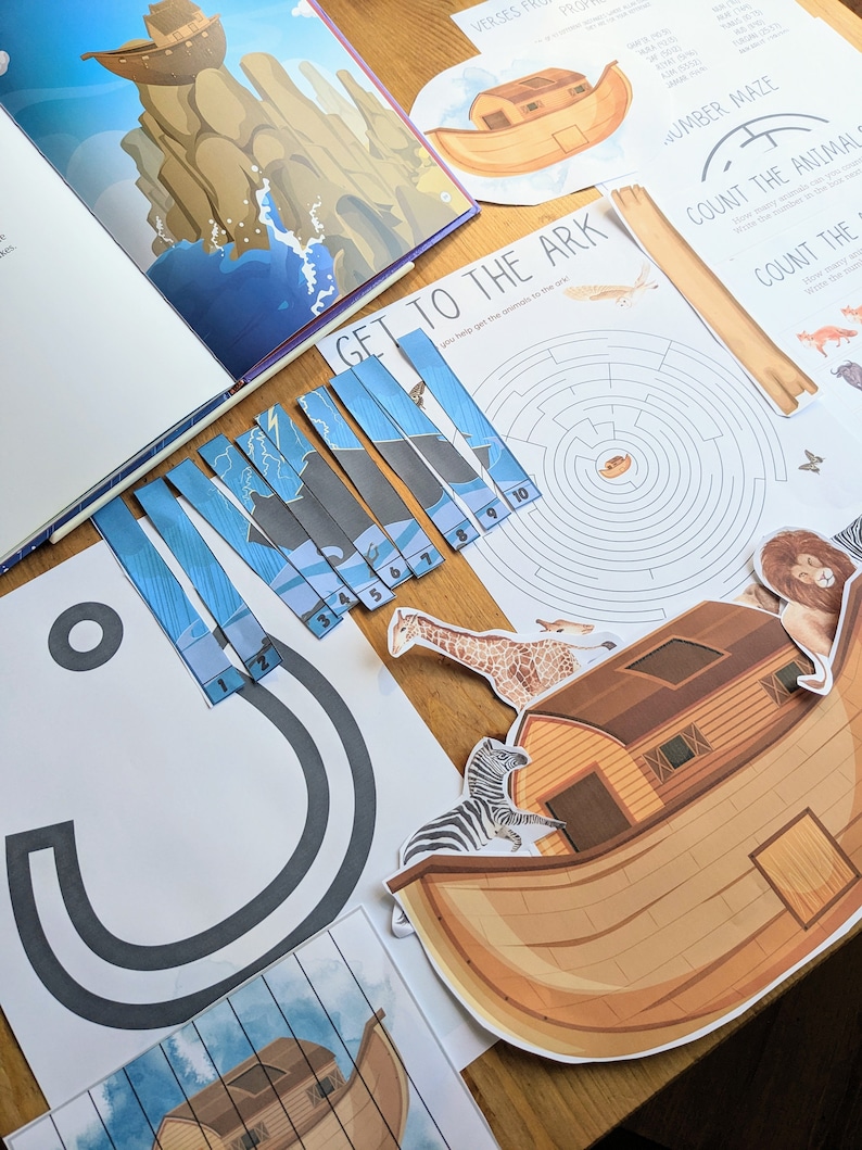 Prophet Nuh (AS) Resource | Preschool Curriculum | Homeschool Printable ...