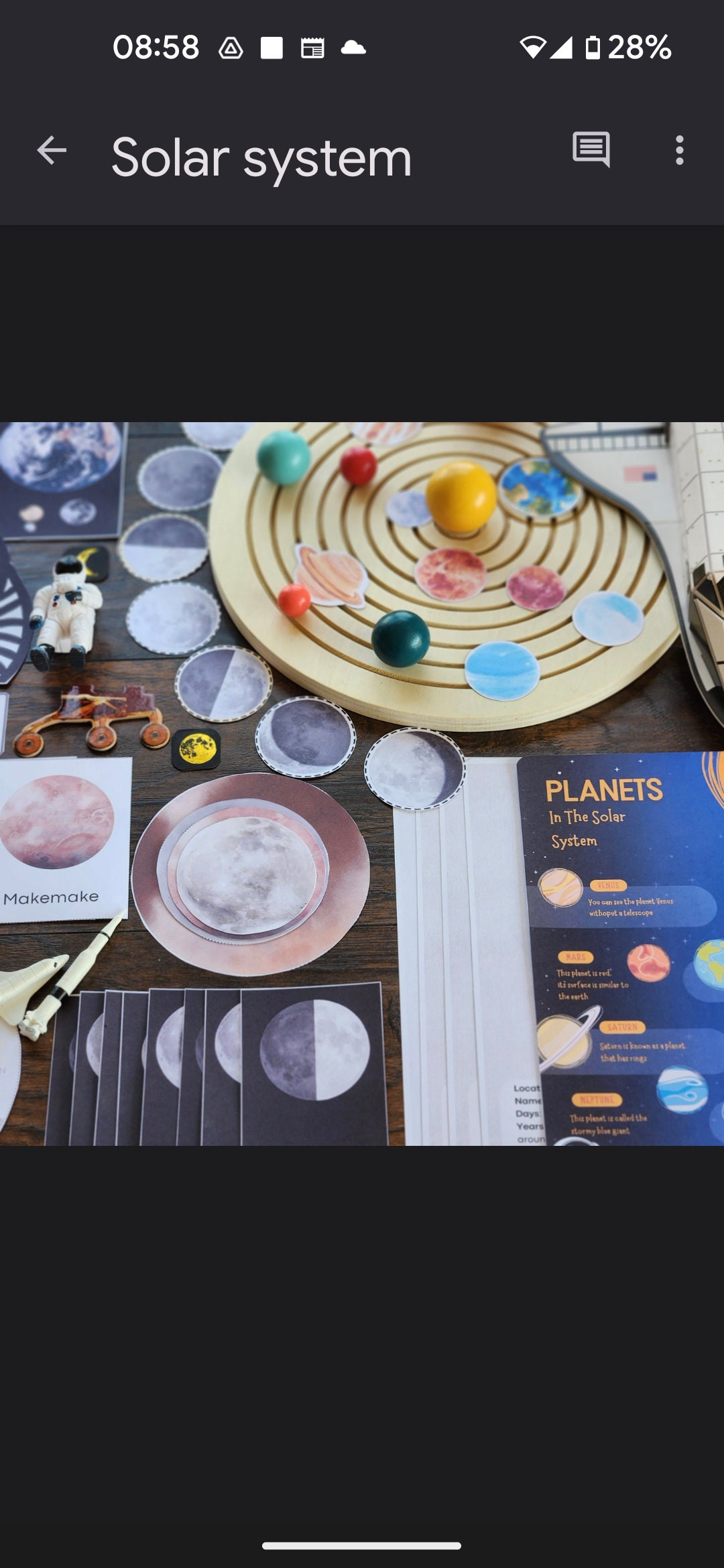 Lets Learn About Space Printable Preschool Curriculum BUNDLE Digital ...