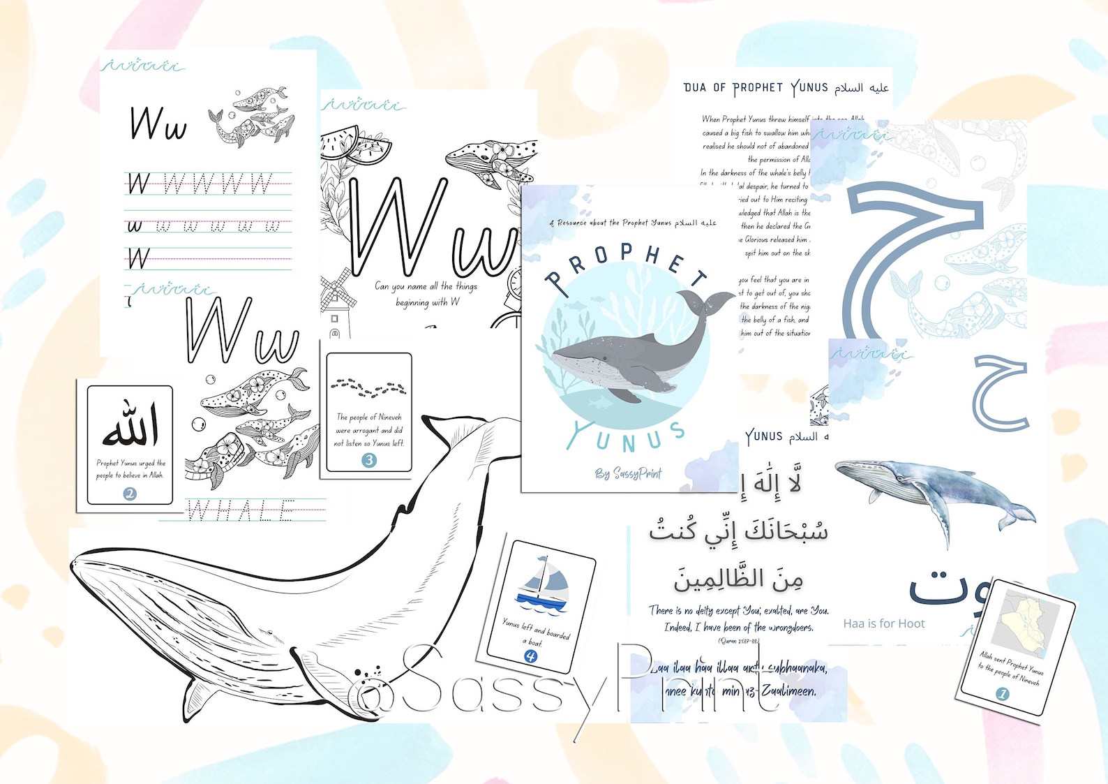 Prophet Yunus and the Whale Educational Resource | Preschool Curriculum ...