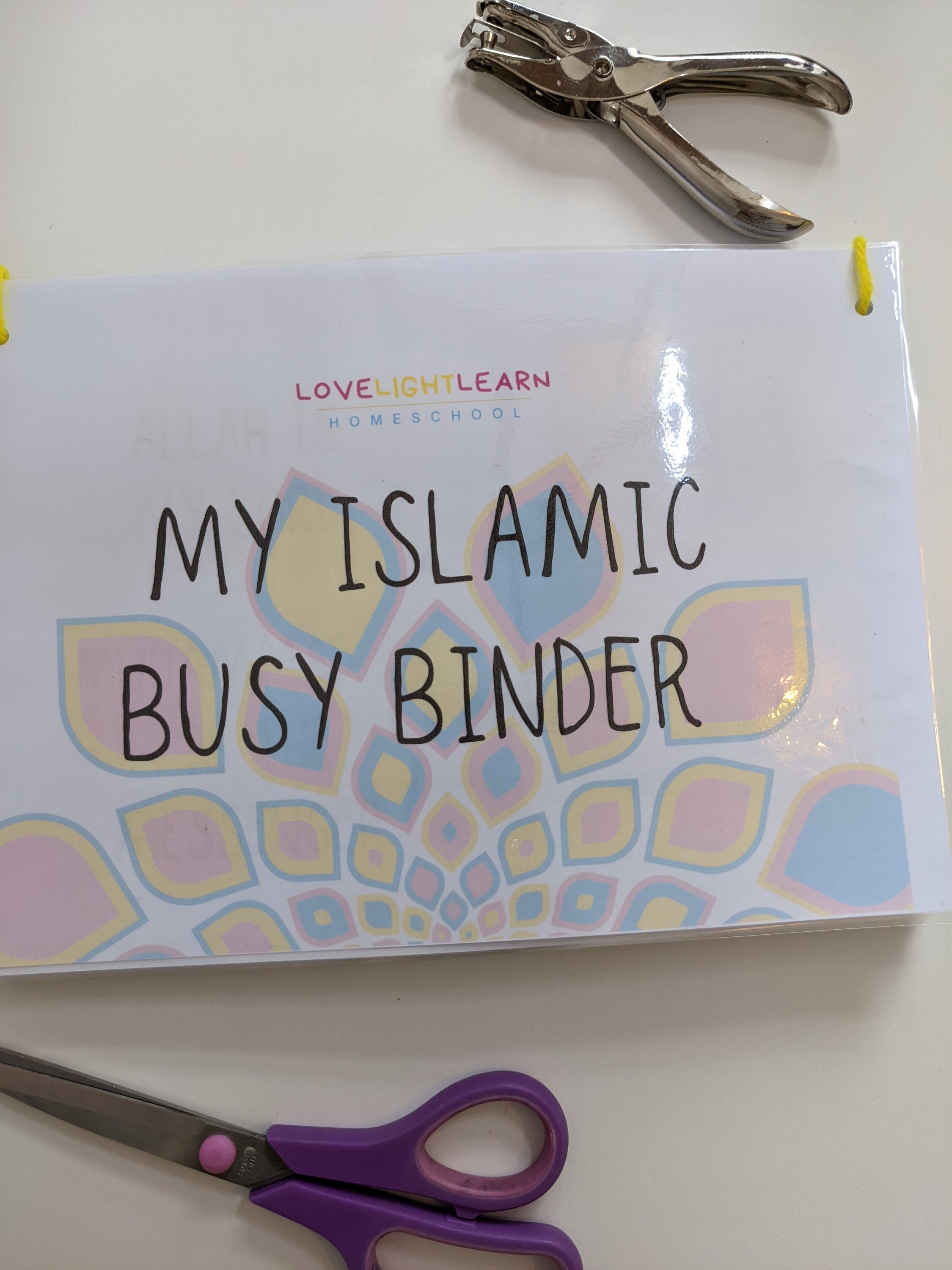 Islamic Busy Binder | Busy Book | Islam | Education | Kindergarten ...