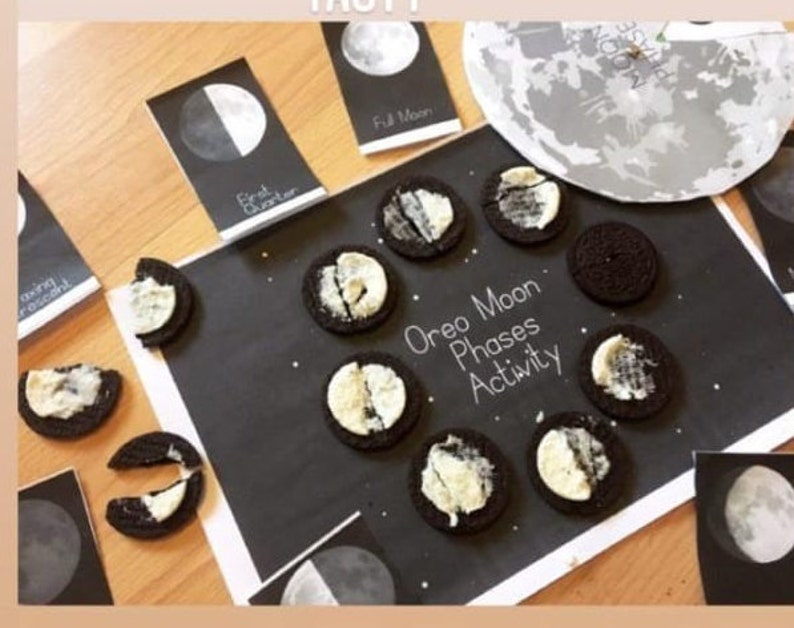 Phases of the Moon Printable | Preschool Curriculum | Homeschool ...