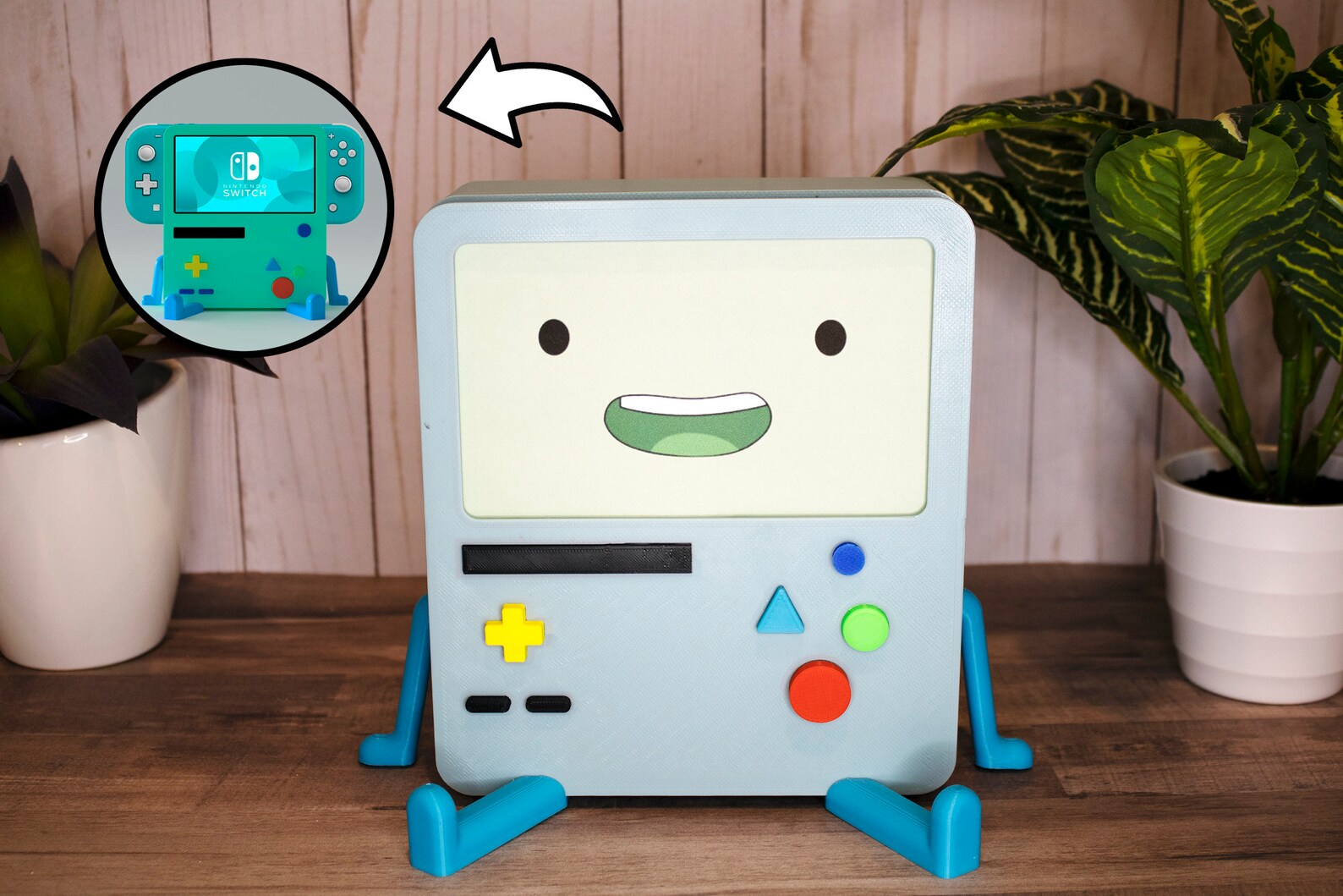BMO Switch Dock / Adventure Time BMO Nintendo Switch Dock and | Etsy