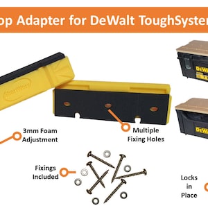 Dewalt Toughsystem V1.0 Worktop Adapter Bracket Connector - by ...