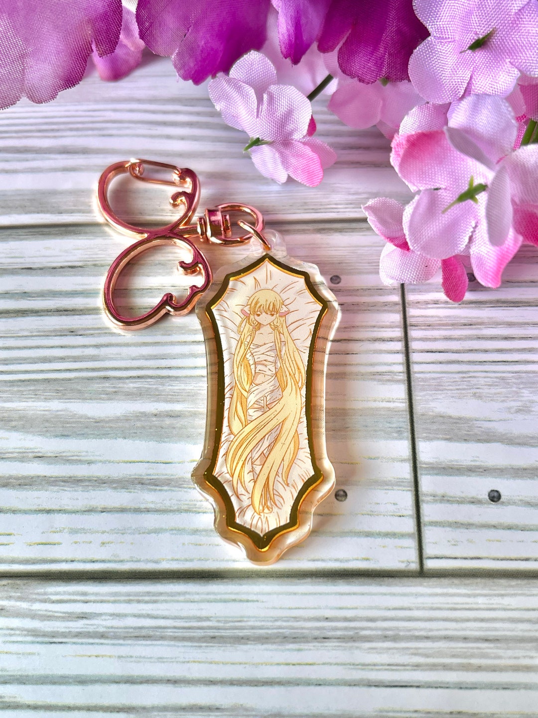 Sleeping Freya Acrylic Keychain - Etsy