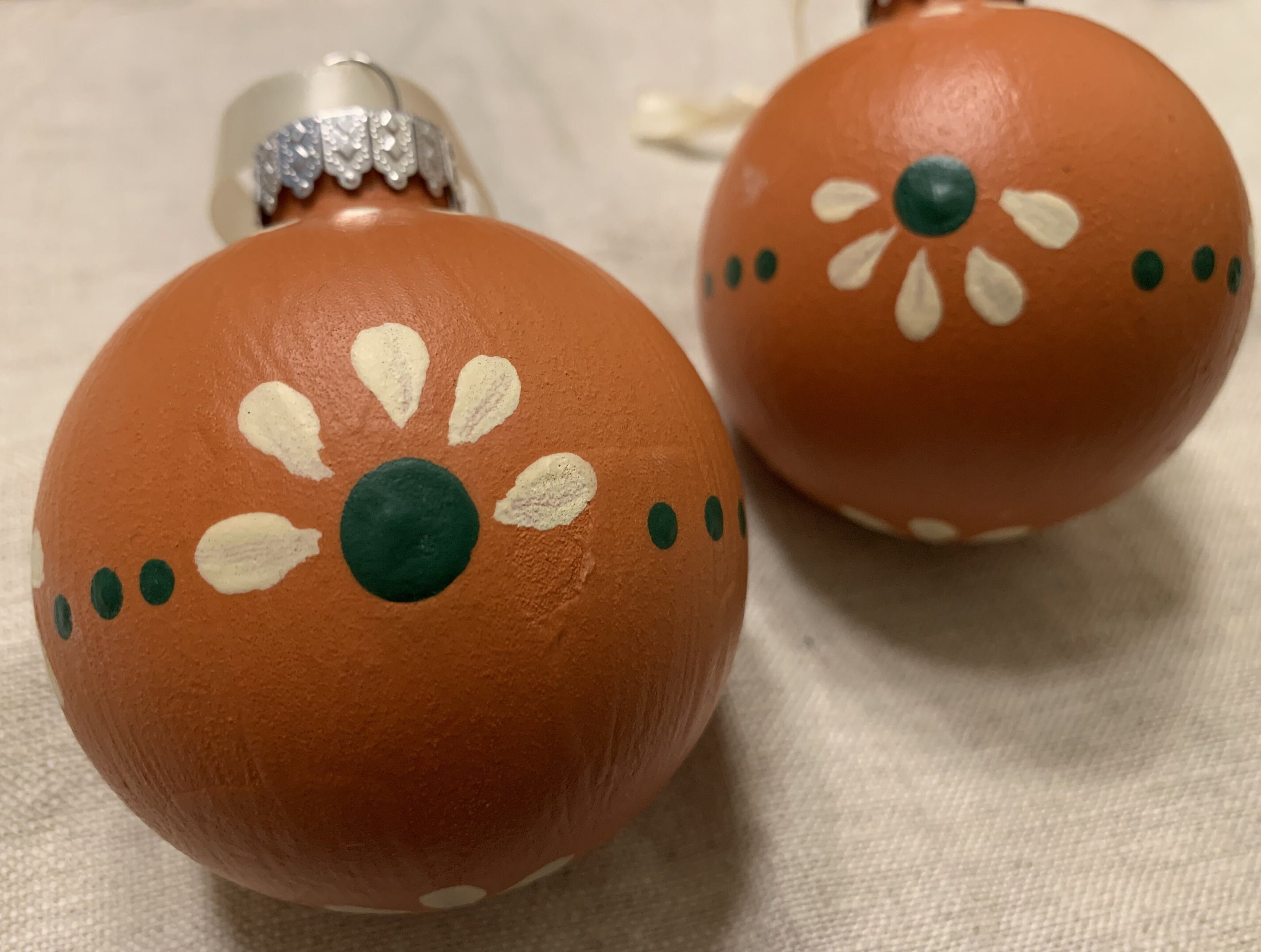 Mexican Barro Inspired Round Ornament - Etsy