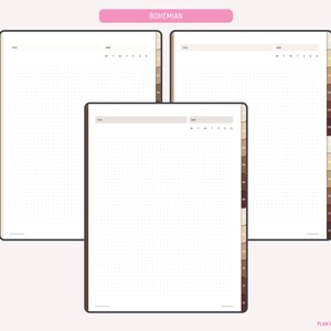 Digital Dot Grid Notebook, Dotted Note Book for Goodnotes, Notability ...