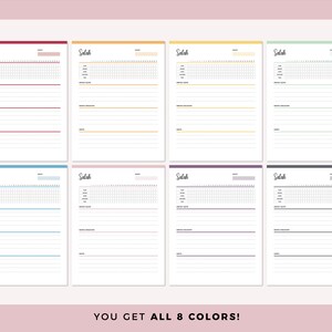 Printable Monthly Salah Tracker, Daily Salah Log, Islamic Prayer ...
