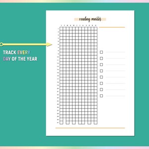 A5 Reading Minutes Tracker, Printable Reading Habit Journal, Simple ...