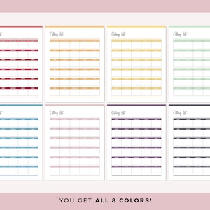 Sewing Planner Printable - Fabric Cutting List, Fitting Sheet Template ...