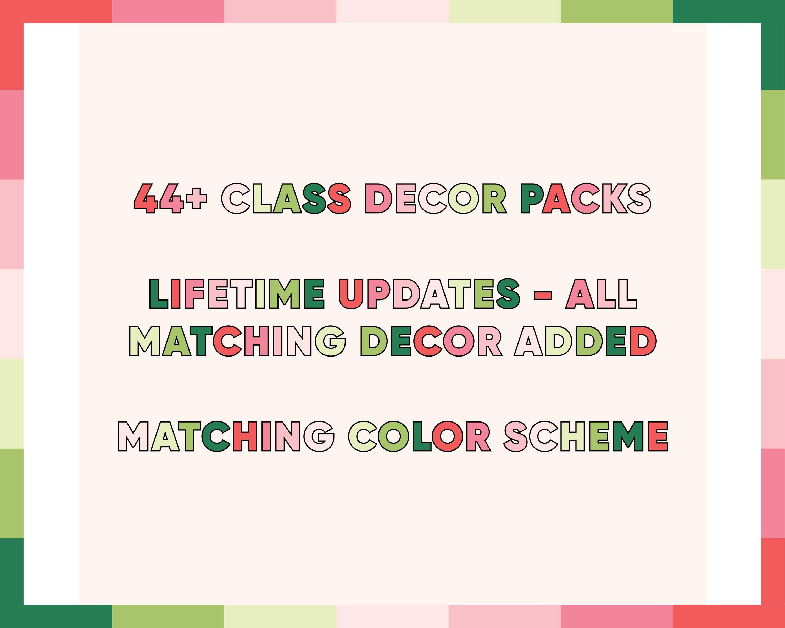 Watermelon Classroom Decor Bundle | Red Pink Green Classroom Theme ...