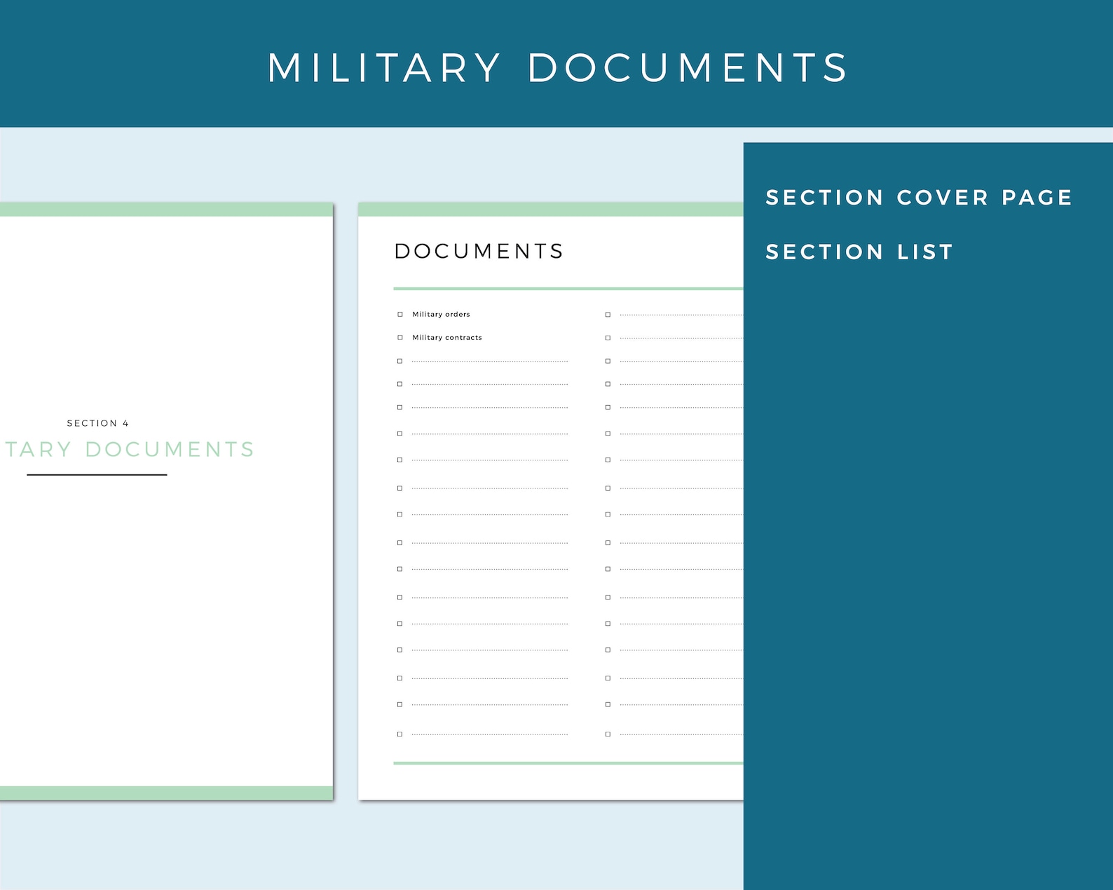 PCS Binder Printable PCS Checklist Military Move Planner - Etsy