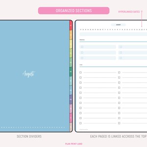 Digital to Do List, Digital Planner Template, Hyperlinked Task ...