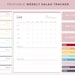 Printable Weekly Salah Tracker, Daily Salah Log, Islamic Prayer Planner ...