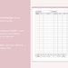 Printable Checkbook Register, Check Book Balance Log, Account Ledger ...