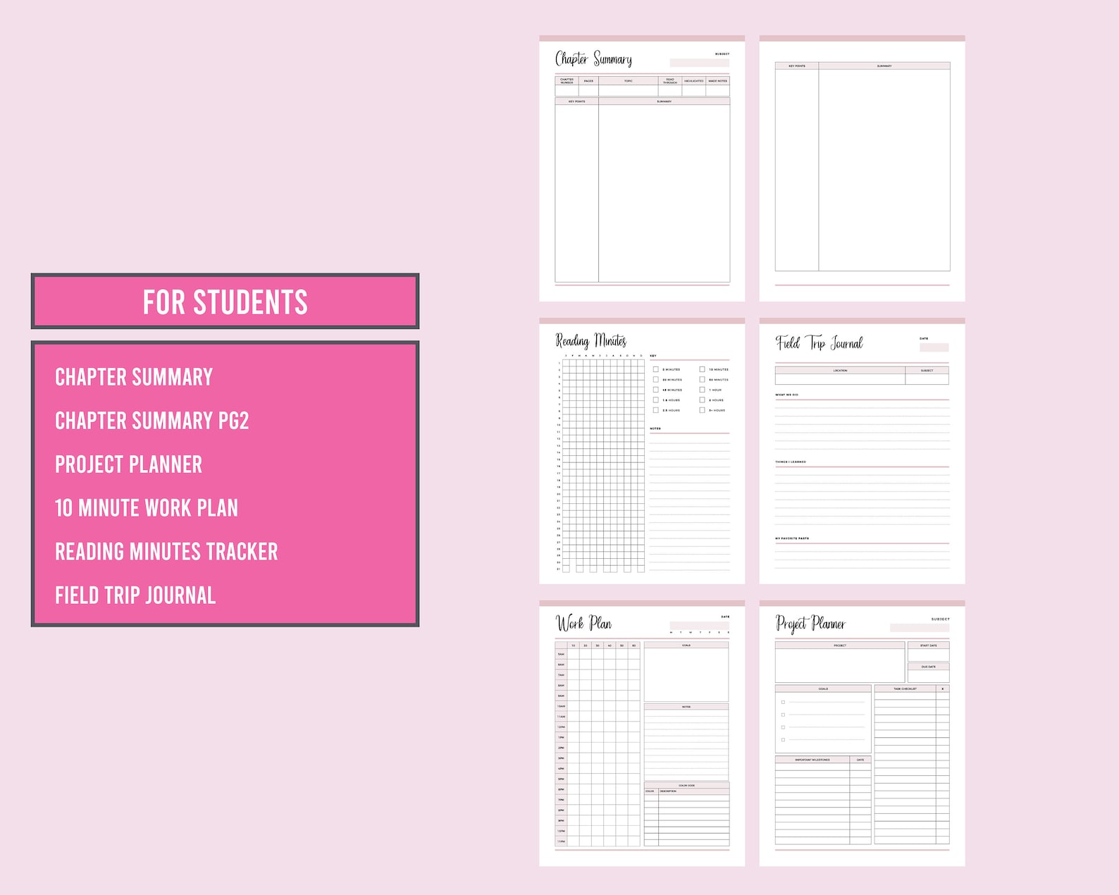 Homeschool Planner Printable | Home School Teacher Academic Planner ...