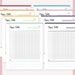 Printable Happy Habit Tracker, Habit Tracking, Happiness Log ...