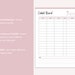 Printable Contact Record Contact Tracker Client Contact - Etsy
