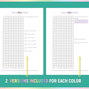 A5 Steps Tracker, Printable Walking Journal, Simple Healthy Step Chart ...