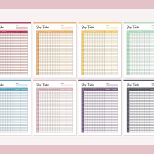 Printable Daily Sleep Tracker, Sleeping Log, Insomniac Planner Insert ...