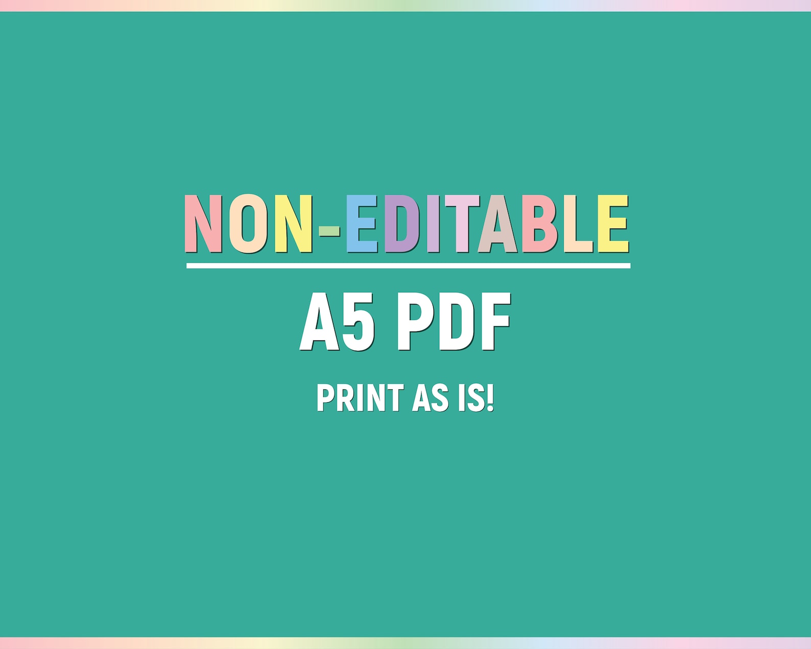 A5 Fitness Activities Tracker, Printable Activities Journal, Simple ...