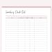 Printable Inventory Sign Out Sheet, Check Out Form, Checkout List ...