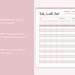 Printable Baby Growth Chart, Infant Growth Log, Growth Tracker, Newborn ...