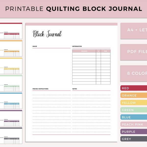 Book Quilt Block - Etsy