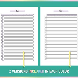 A5 Monthly Sleep Tracker Template, Printable Sleep Quality Tracker ...