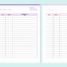 Editable Income Tracker Printable, Fillable Income Log, Side Hustle ...