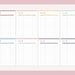 Printable Service Business List of Services, Small Business Planner ...