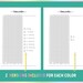 A5 Tennis Practice Tracker, Printable Tennis Training Journal, Simple ...