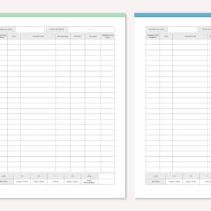 Printable Checkbook Register, Check Book Balance Log, Account Ledger ...