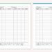 Printable Checkbook Register, Check Book Balance Log, Account Ledger ...