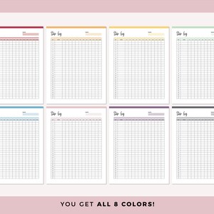 Step Tracker Printable, Step Counter, Daily Step Log, Monthly Step ...