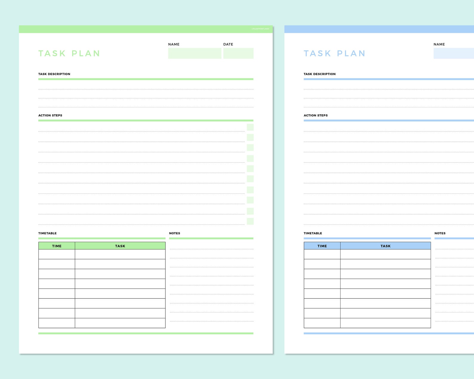 Editable Task Planner Printable ADHD Task Planner Project - Etsy
